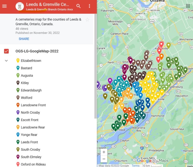 Research | Leeds & Grenville Branch